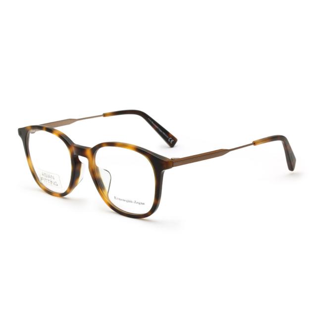 ゼニア ZEGNA エルメネジルド・ゼニア メガネ 眼鏡 フレームのみ EZ5140-F/V 052 51 アイウェア アジアンフィット ウェリントン メガネフ