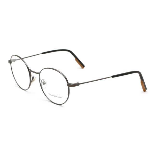 ゼニア ZEGNA エルメネジルド・ゼニア メガネ 眼鏡 フレームのみ EZ5167/V 008 52 アイウェア ラウンド メガネフレーム ブランド 眼鏡 フ