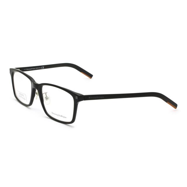 ゼニア ZEGNA エルメネジルド・ゼニア メガネ 眼鏡 フレームのみ EZ5176-D/V 001 57 アイウェア アジアンフィット スクエア メガネフレー