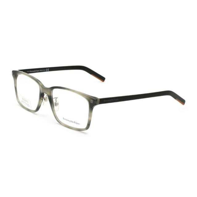 ゼニア ZEGNA エルメネジルド・ゼニア メガネ 眼鏡 フレームのみ EZ5176-D/V 020 57 アイウェア アジアンフィット スクエア メガネフレー
