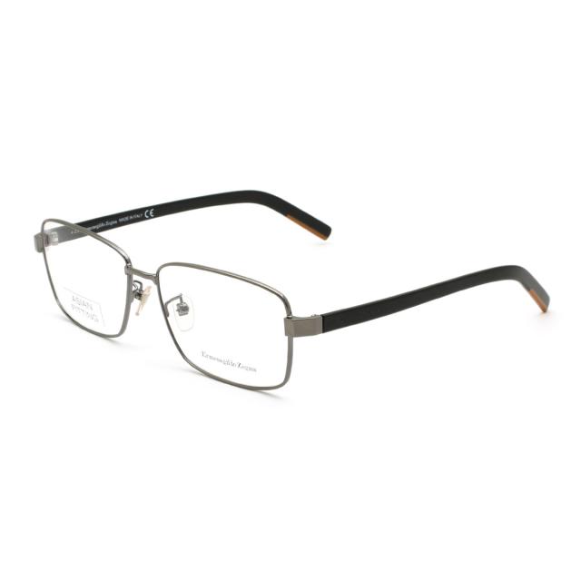 ゼニア ZEGNA エルメネジルド・ゼニア メガネ 眼鏡 フレームのみ EZ5177-D/V 012 58 アイウェア アジアンフィット スクエア メガネフレー