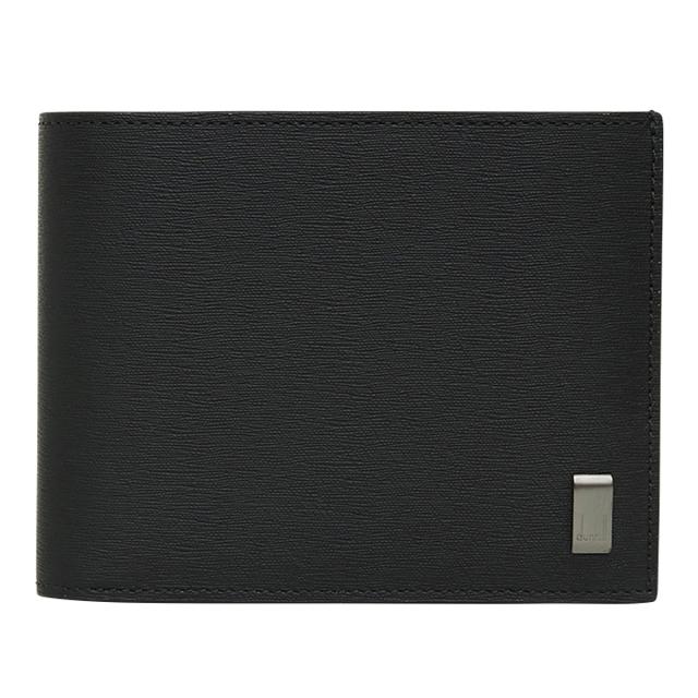 ダンヒル dunhill 財布 二つ折り財布 折りたたみ財布 19F2F32SG001R Sidecar メンズ Black/Gunl ブラック ガンメタル 財布 使いやす