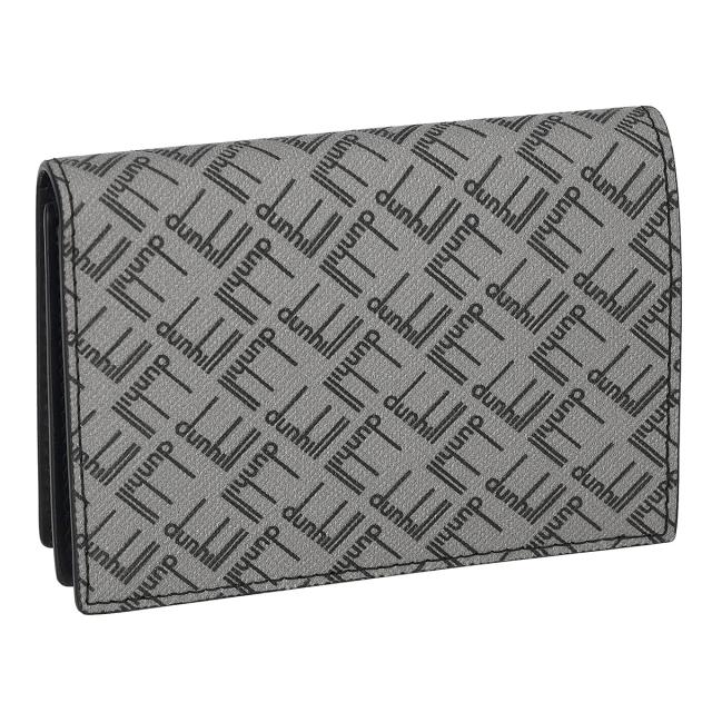 ダンヒル dunhill カードケース 名刺入れ 21R2470LT038R メンズ グレー+ブラック カードケース ブランド 人気 プレゼント カードケース