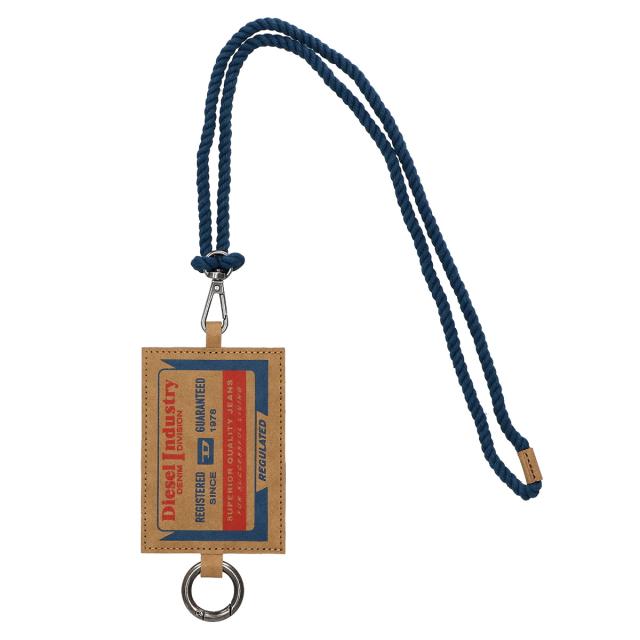 ディーゼル DIESEL カードケース 名刺入れ X09352 P5188 T2172 レディース メンズ ブラウン系マルチ パスケース ブランド 人気 プレゼン