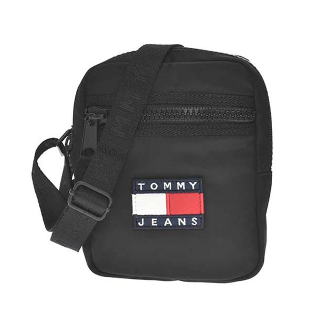トミーヒルフィガー ジーンズ   JEANE バッグ ショルダーバッグ 斜めがけバッグ ブラック AM0AM07599 BDS プレゼント トミーヒルフィガー メンズ ナナメガケ ブラック 普段使い ショルダー ミニ メンズ 斜めがけ トミー 男性