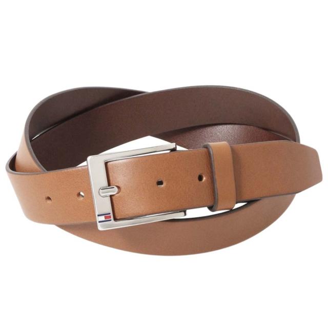 トミーヒルフィガー   ベルト AM0AM08363 105 メンズ ブラウンベルト ブランド 本革 レザー 人気 プレゼントベルト ブラン