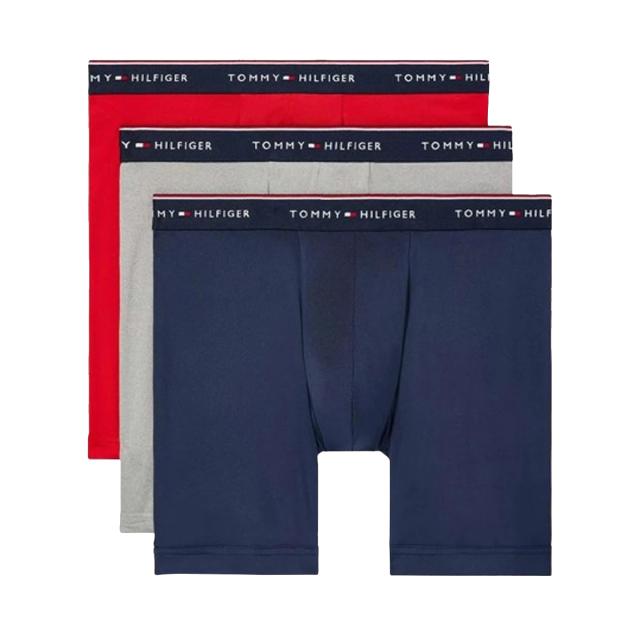 トミーヒルフィガー   ボクサーパンツ 3枚セット 下着 09T4240 608 インナー アンダーウェア メンズ ボクサーパンツ メンズ