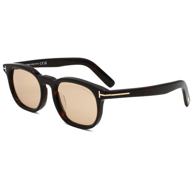 トムフォード TOM FORD サングラス EYEWEAR ウェリントン アジアンフィット FT1122-D/S 52E 52 メンズ レディース ユニセックス ブラウン