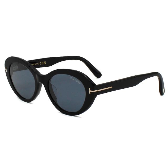 TOM FORD トムフォード サングラス FT1171-K/S 01A 53 サングラス EYEWEAR アジアンフィット レディース  ブラック+グレー 紫外線対策 サ
