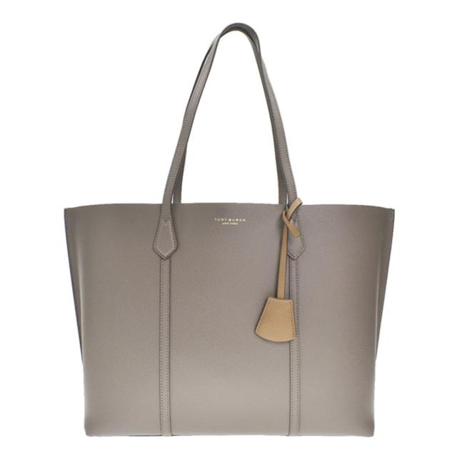 トリーバーチ Tory Burch バッグ トートバッグ 81932 093 PERRY TRIPLE-COMPARTMENT TOTE レディース CLAM SHELL グレー トート 人気 ブ