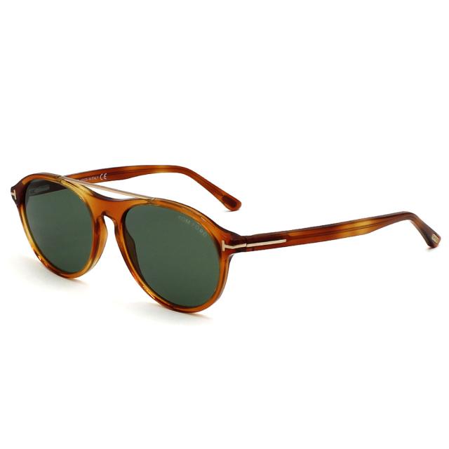 トムフォード TOM FORD サングラス アイウェア グローバルフィット FT0556 S 53N 53 ウェリントン型 メンズ レディース ユニセックス 紫