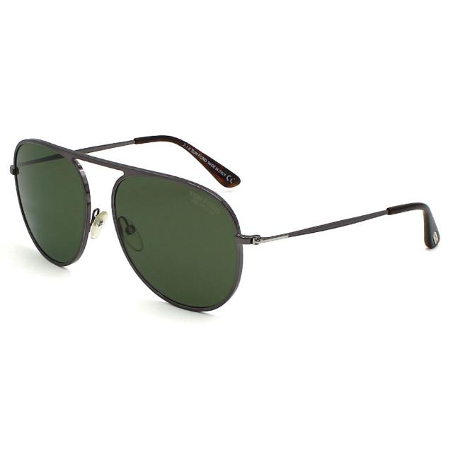 トムフォード TOM FORD サングラス 偏光レンズ ノーズパット UVカット アイウェア ティアドロップ FT0621/S 08R 59 メンズ レディース 紫