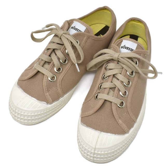 ノヴェスタ NOVESTA スニーカー X452002-25Y25Y110 STAR MASTER スターマスター キャンバス ローカット 靴 ベージュブラウン系シューズ