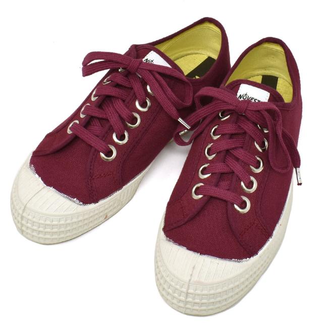 ノヴェスタ NOVESTA スニーカー X452002-3CY3CY110 STAR MASTER スターマスター キャンバス ローカット 靴 ワインシューズ レディース ス