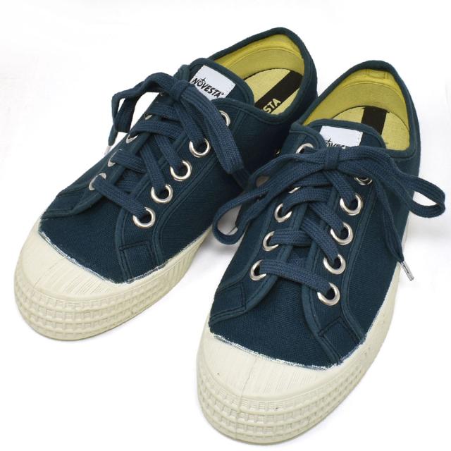 ノヴェスタ NOVESTA スニーカー X452002-91Y91Y110 STAR MASTER スターマスター キャンバス ローカット 靴 ネイビー系シューズ レディー
