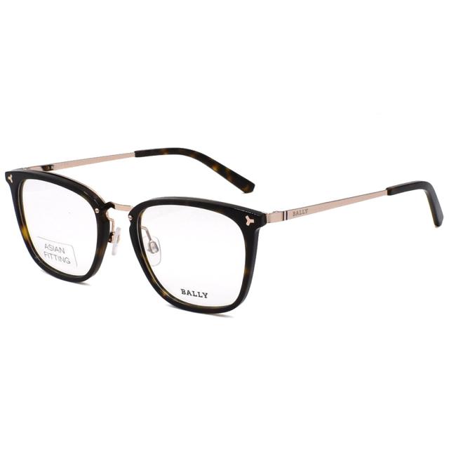 バリー BALLY メガネ フレーム BY5037D-056-53 眼鏡 フレームのみ メンズ ハバナ＋ピンクゴールドメガネフレーム ブランド 眼鏡 フレーム