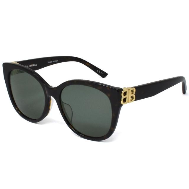 バレンシアガ BALENCIAGA サングラス BB0103SA-002 アジアンフィット メンズ レディース ユニセックス ハバナ バレンシアガ アイウェア 旅行 リゾート おしゃれ UVカット アイウェア リゾート 旅行 海外 UVカット おしゃれ