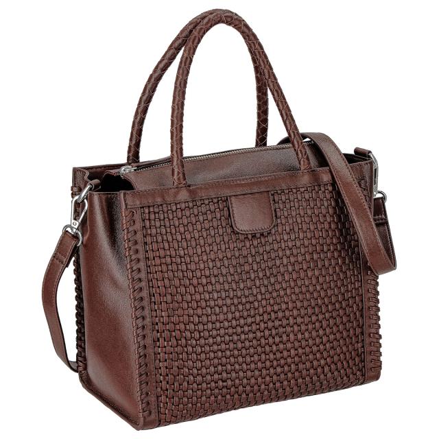 バグマティ BAGMATI バッグ 2WAY ハンドバッグ 手提げ トートバッグ ショルダーバッグ 肩掛けバッグ BH-MINI DBR レディース ハンドバッ