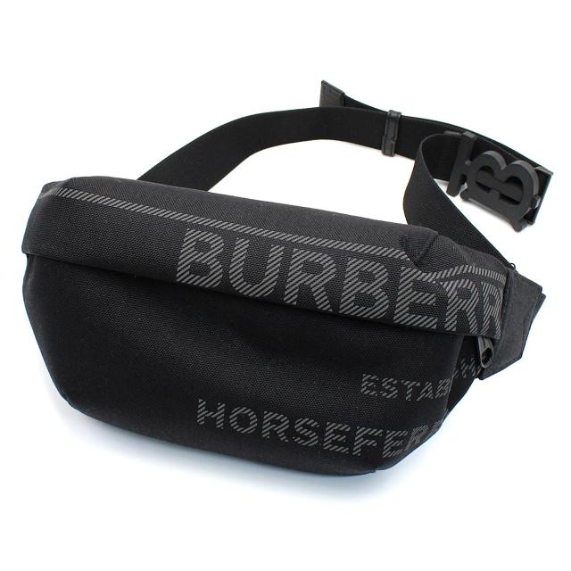 バーバリー BURBERRY バッグ ボディバッグ メッセンジャー ワンショルダー 8058482 A1189 Marsupi BLACK Uomo メンズ レディース ブラン