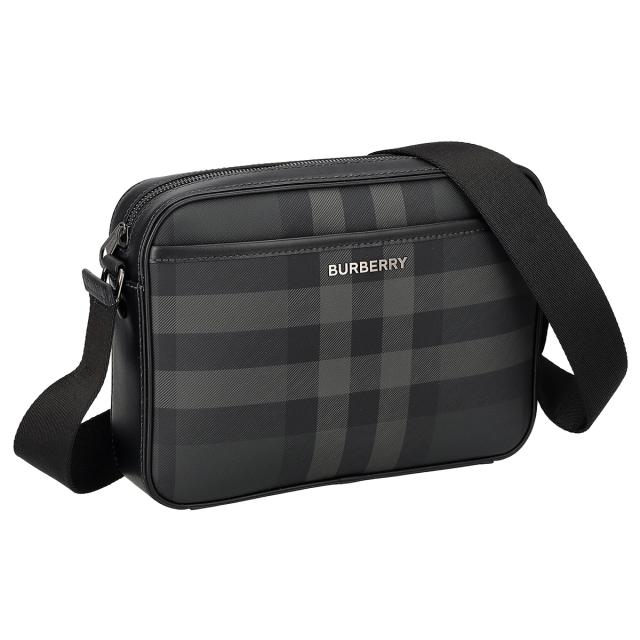 バーバリー BURBERRY バッグ ショルダーバッグ 肩掛けバッグ 斜め掛けバッグ 8068588 A8800 マズウェルバッグ メンズ チャコール 斜め掛
