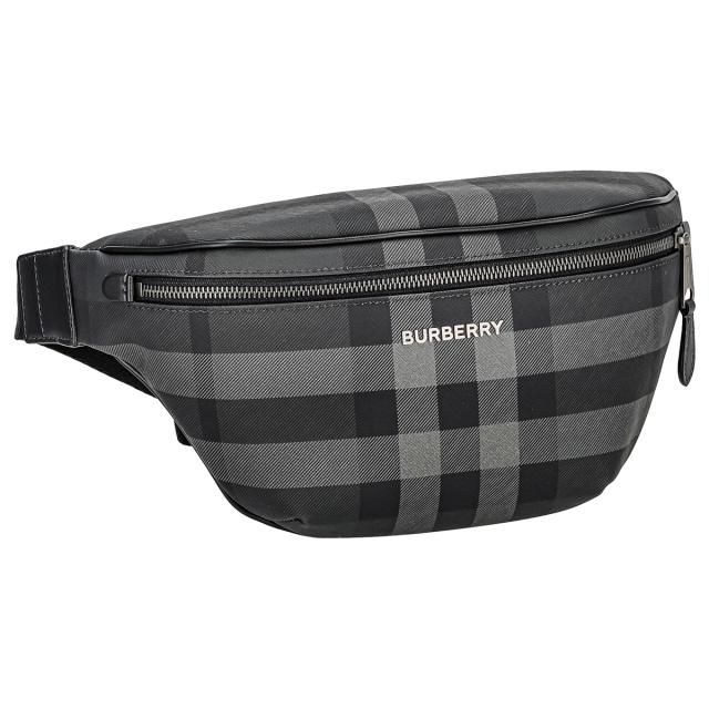 バーバリー BURBERRY バッグ メッセンジャー ワンショルダー ボディバッグ 8073267 A1208 レディース メンズ グレー系 ブランド ボディバ