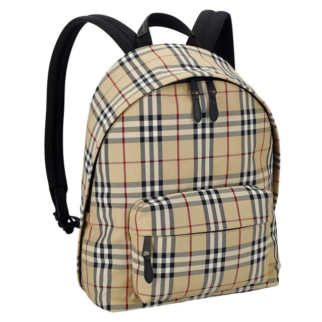 バーバリー BURBERRY バッグ リュックサック バックパック デイパック 8084113 A7026 メンズ ベージュ系マルチ バッグ ザック ブランド