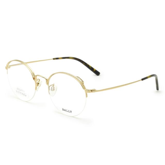 バリー BALLY メガネ フレーム 眼鏡 フレームのみ ノーズパッド BY5009-H/V 028 50 アイウェア オプティカルフレーム サーモント メガネ