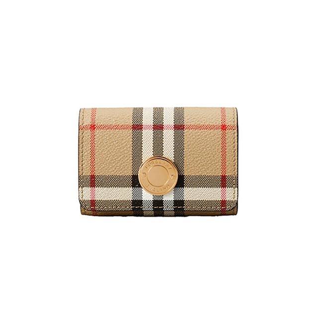 バーバリー BURBERRY 財布 二つ折り財布 カードケース 名刺入れ チェーンウォレット 8066057 A7026 レディース ベージュ系 カードケース