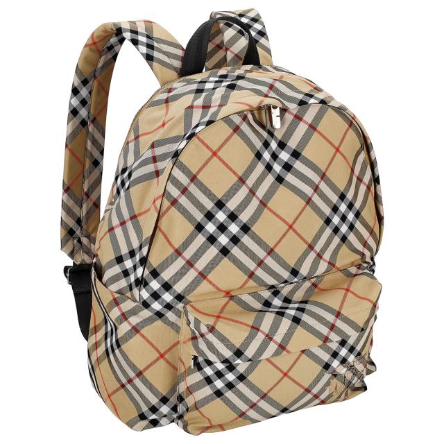 バーバリー BURBERRY バッグ リュックサック バックパック 8091312 A2021 チェック柄 メンズ SAND サンドブラウンマルチ バッグ ザック