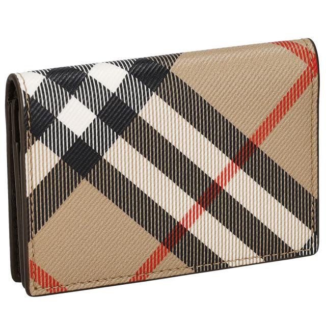バーバリー BURBERRY カードケース 名刺入れ 8091911 A2021 メンズ ベージュ+ブラウン+マルチカラー カードケース ブランド 人気 プレゼ