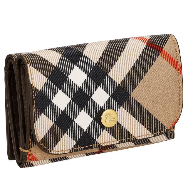 バーバリー BURBERRY 財布 三つ折り財布 折りたたみ財布 小銭入れ付き 8095291 B9368 レディース ベージュ+マルチカラー 財布 使いやすい