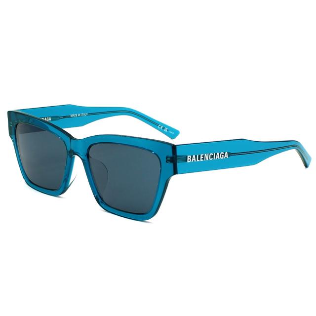 バレンシアガ BALENCIAGA サングラス アイウェア BB0307SA-004 アジアンフィット ウェリントン型 メンズ レディース ユニセックス 紫外線