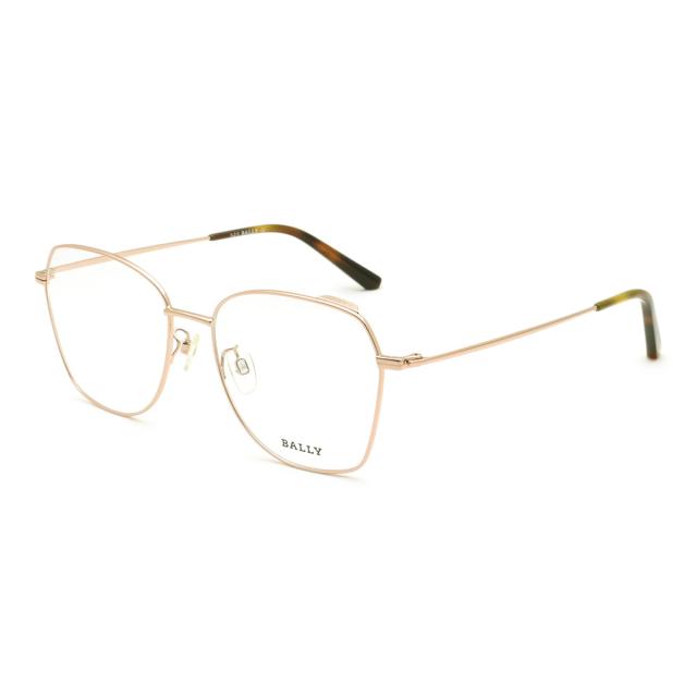 バリー BALLY フレーム メガネ 眼鏡 フレームのみ ノーズパッド BY5036H/V-028-54 アイウェア EYEWEAR スクエア型 メガネフレーム ブラン