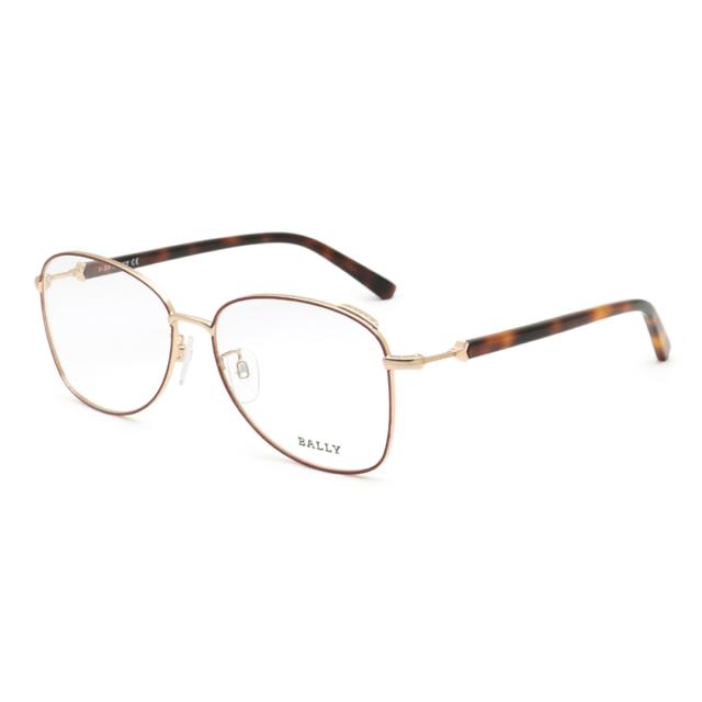 バリー BALLY フレーム メガネ 眼鏡 フレームのみ ノーズパッド BY5045H/V-071-55 アイウェア EYEWEAR スクエア型 オプティカルフレーム