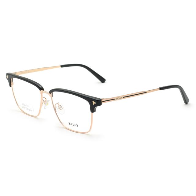 バリー BALLY フレーム メガネ 眼鏡 フレームのみ ノーズパッド BY5051-D/V 005 54 アイウェア EYEWEAR ブロー型 スクエア型 メガネフレ