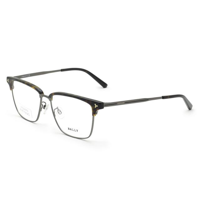 バリー BALLY フレーム メガネ 眼鏡 フレームのみ ノーズパッド BY5051-D/V 056 54 アイウェア EYEWEAR ブロー型 スクエア型 メガネフレ