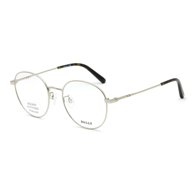 バリー BALLY フレーム メガネ 眼鏡 フレームのみ ノーズパッド BY5062-D/V 016 52 アイウェア EYEWEAR ラウンド型 オプティカルフレーム