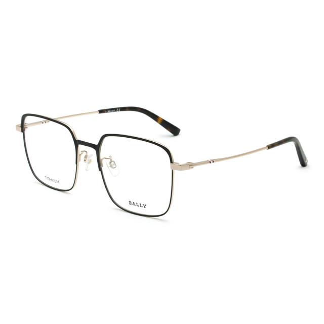 バリー BALLY フレーム メガネ 眼鏡 フレームのみ ノーズパッド アイウェア スクエア BY5063-H/V 005 54 メンズ メガネフレーム ブランド