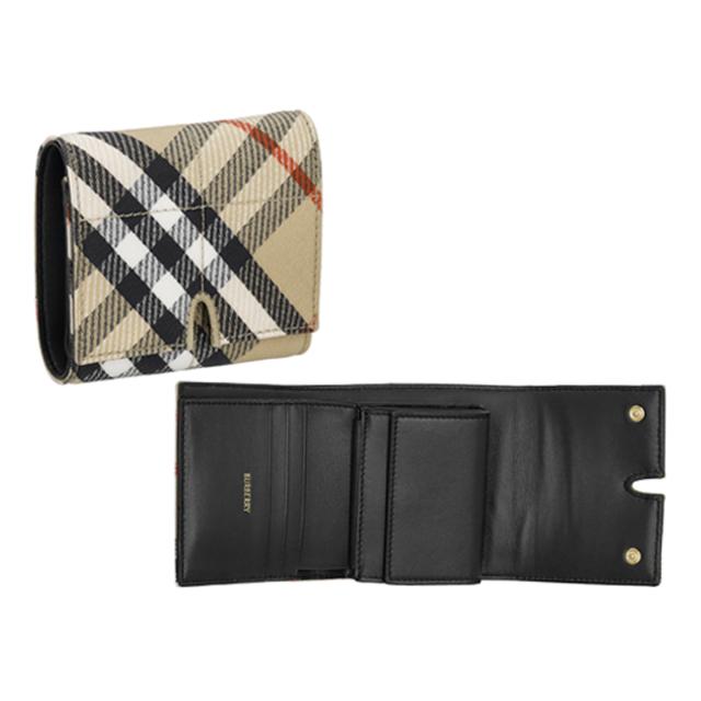 バーバリー BURBERRY 財布 三つ折り財布 折りたたみ財布 小銭入れ付き