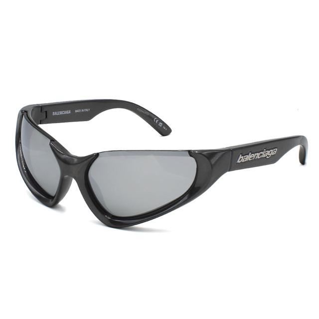 バレンシアガ BALENCIAGA サングラス グローバルフィット UVカット アイウェア ティアドロップ BB0202S-002 メンズ レディース 紫外線対