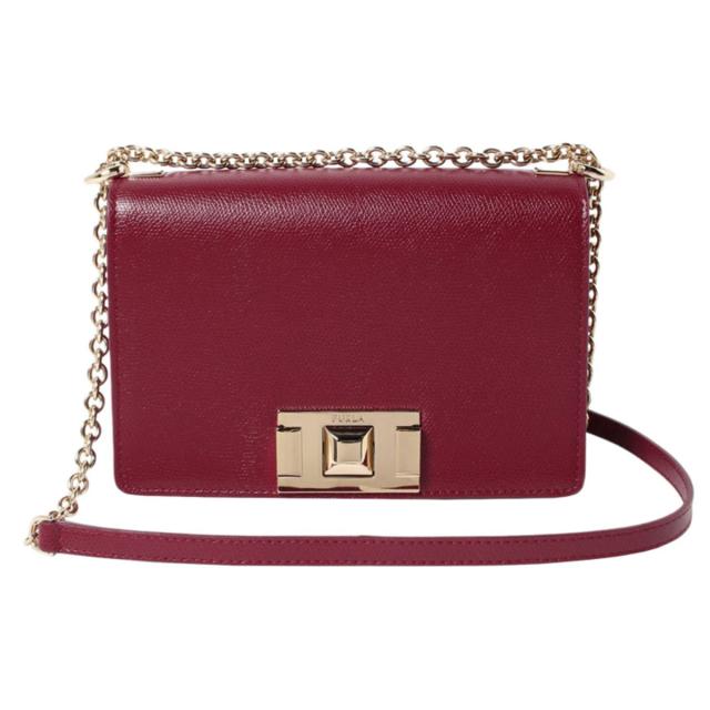 フルラ FURLA バッグ ショルダーバッグ 斜め掛けバッグ チェーンバッグ BVA6NMB ARE000 CGQ00 CILIEGIA d レッド系斜め掛けショルダーバ