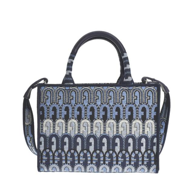 フルラ FURLA ハンドバッグ ショルダーバッグ WB00352 TDE00 AX0777 OPPORTUNITY MINI TOTE オポチュニティ TONI BLU DENIM ブルー系ハン