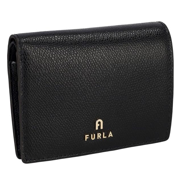フルラ FURLA 財布 二つ折り財布 折りたたみ財布 小銭入れ付き WP00304 ARE000 O6000 レディース ブラック 財布 使いやすい レザー ブラ