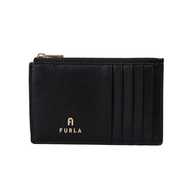 フルラ FURLA カードケース ケース フラグメントケース WP00310 ARE000 O6000 CAMELIA M ZIPPED CARD CASE カメリア NERO ブラック