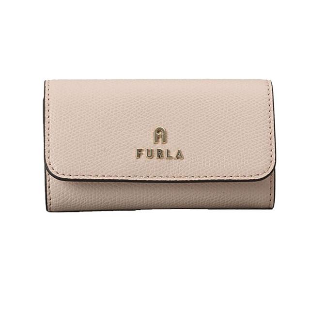 フルラ FURLA キーケース キーリング WR00436 ARE000 B4L00 FURLA CAMELIA KEYCASE カメリア BALLERINA I ライトピンクベージュ系 キーケ
