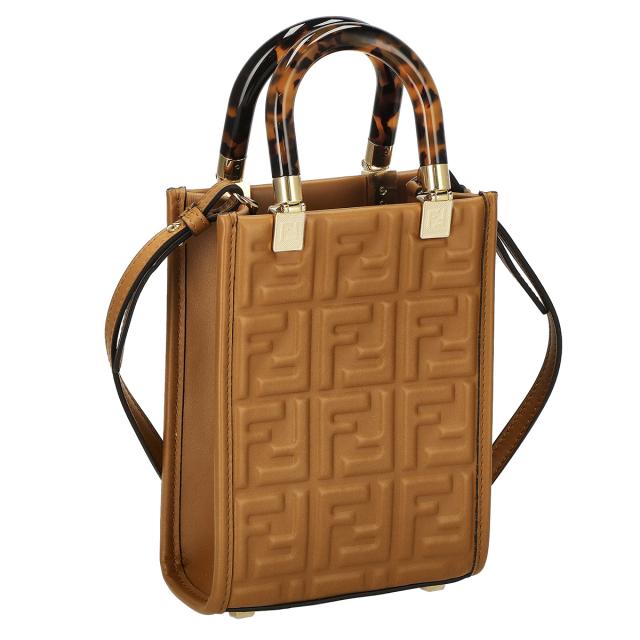 フェンディ FENDI バッグ 2WAY ハンドバッグ ショルダーバッグ 斜めがけショルダーバッグ 8BS051-0AMCI F0NYJ レディース ブラウン ハン