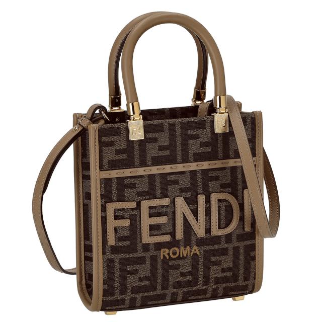フェンディ FENDI バッグ 2WAY ハンドバッグ ショルダーバッグ 肩掛けバッグ 斜めがけバッグ 8BS092-0ALP3 F1AOE レディース ブラウン系