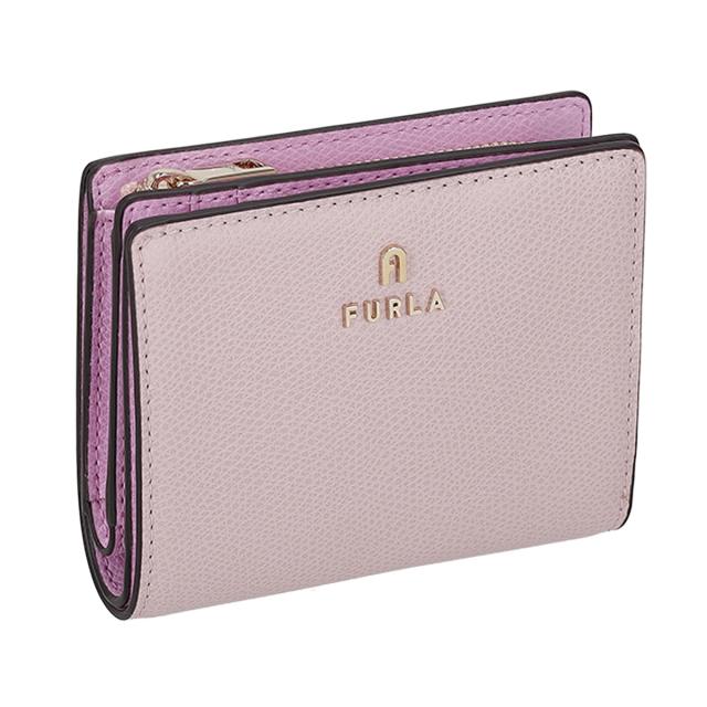 フルラ FURLA 財布 二つ折り財布 折りたたみ財布 小銭入れ付き WP00307-ARE000 4304S レディース パープル 本革 レザー 財布 使いやすい
