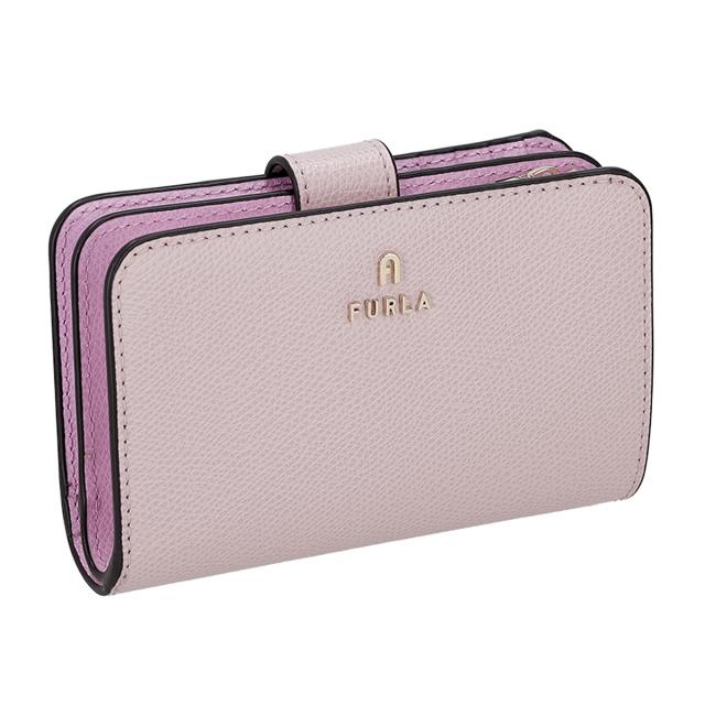 フルラ FURLA 財布 二つ折り財布 折りたたみ財布 小銭入れ付き WP00314-ARE000 4304S レディース パープル 本革 レザー 財布 使いやすい