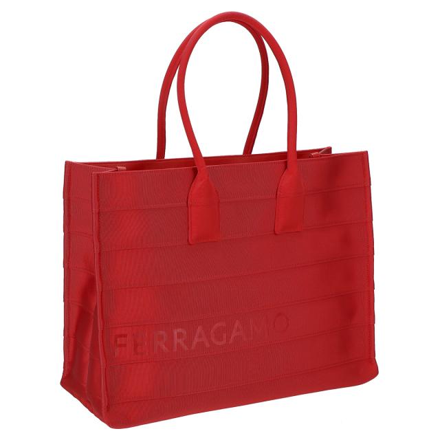 フェラガモ Ferragamo バッグ ハンドバッグ トートバッグ 手提げ 213985 764127 レディース レッド トート 人気 ブランド 使いやすい プ